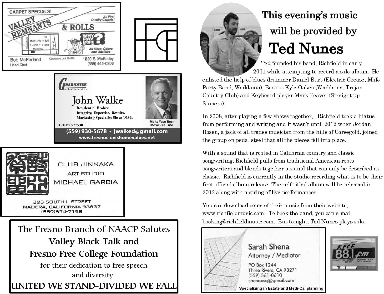 FFCF Banquet 2013-5A | KFCF FM 88.1 Fresno, CA.